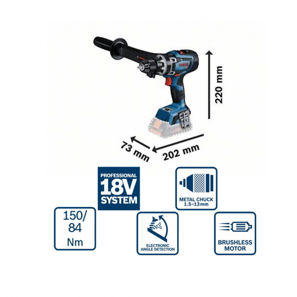 Buy Buy Bosch Gsr 18v 150c Cordless Drill Driver Online Hammer